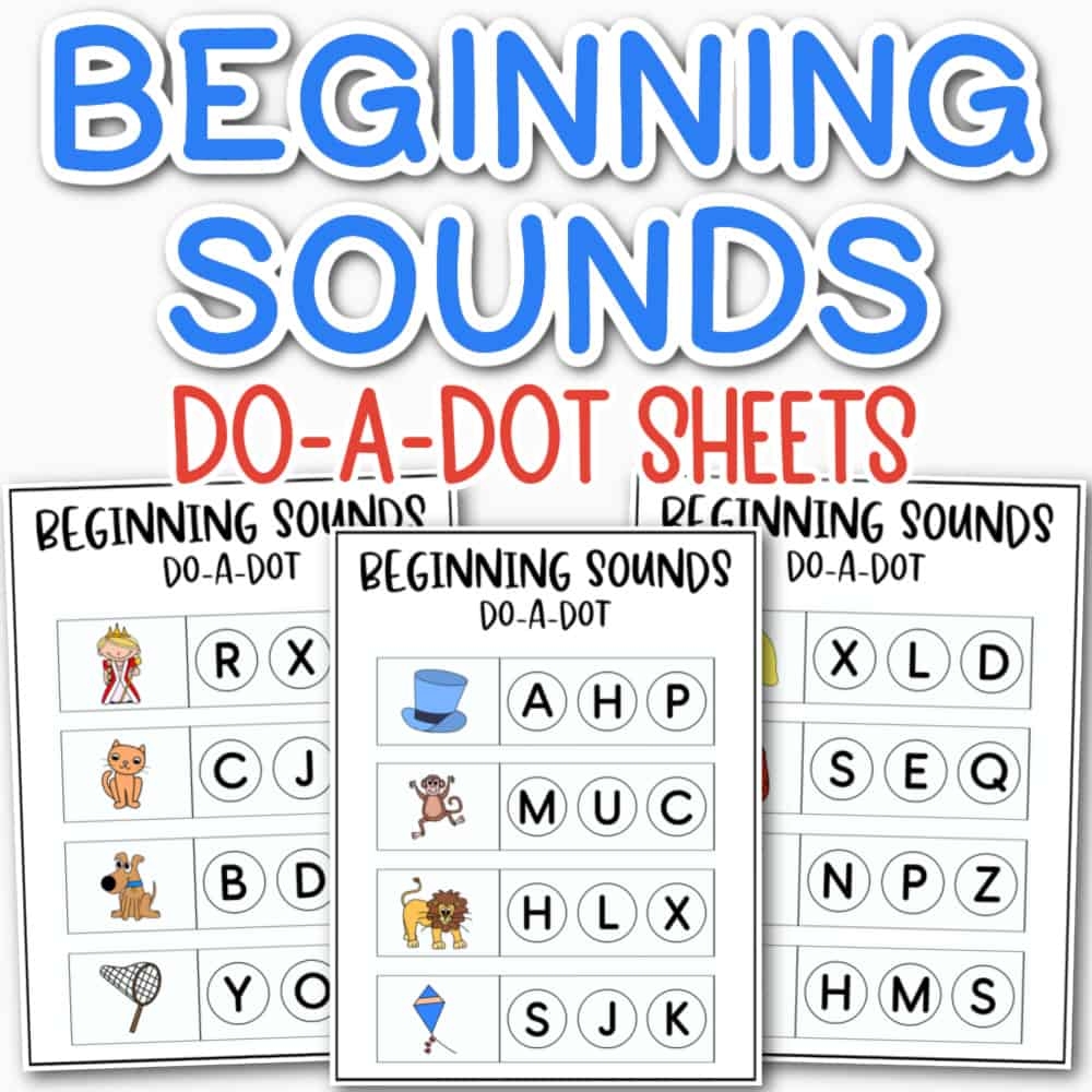 Free Beginning Sound Activities For Kindergarten - Kindergarten Worksheets