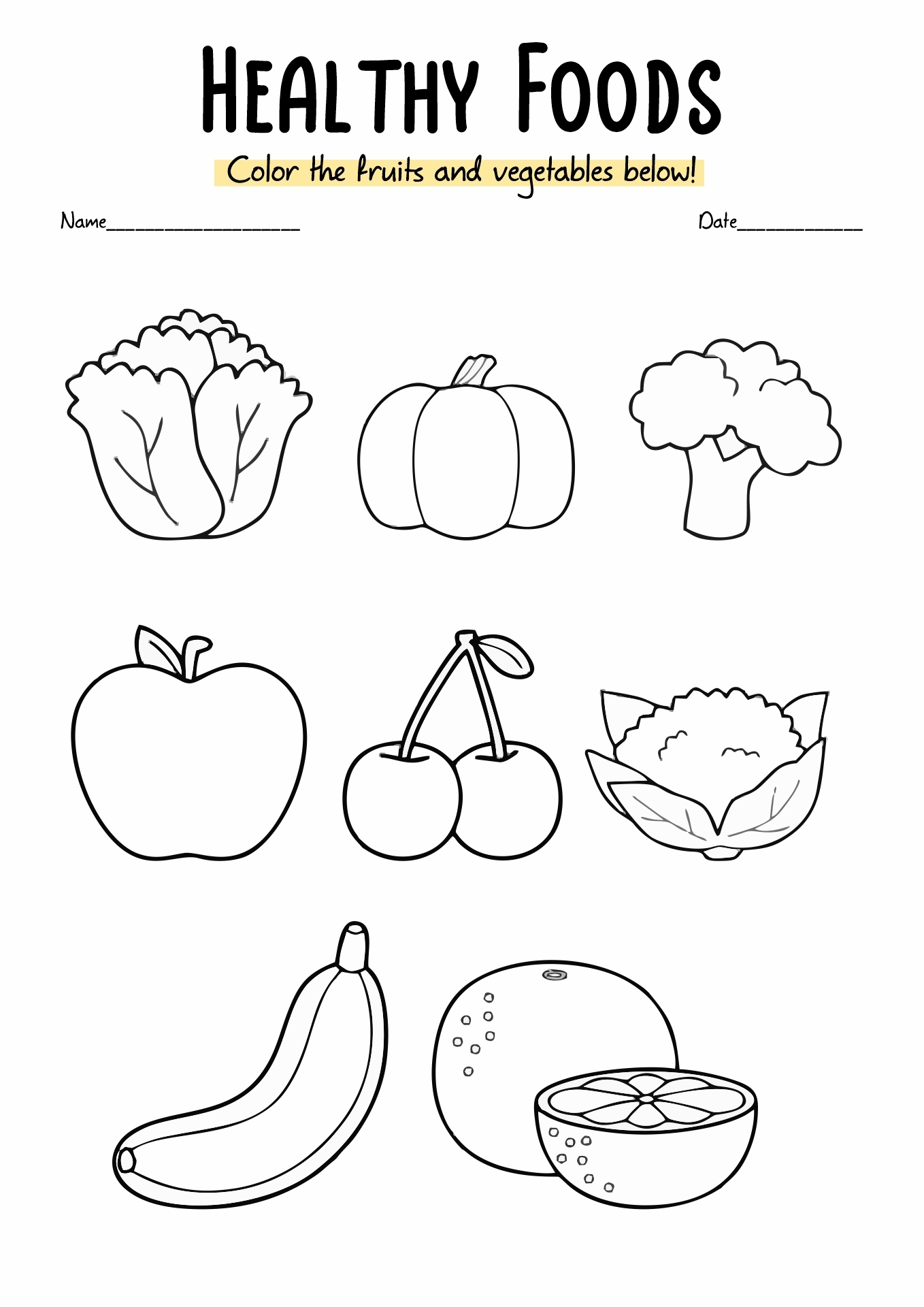 Healthy Food Worksheets For Kindergarten - Kindergarten Worksheets