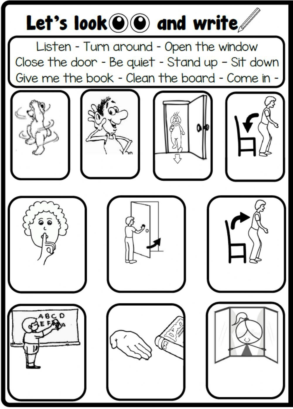 Classroom Rules Worksheet For Kindergarten - Kindergarten Worksheets