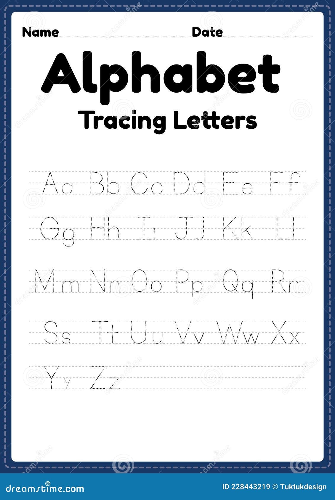 Alphabet Worksheet For Sr Kg - Kindergarten Worksheets