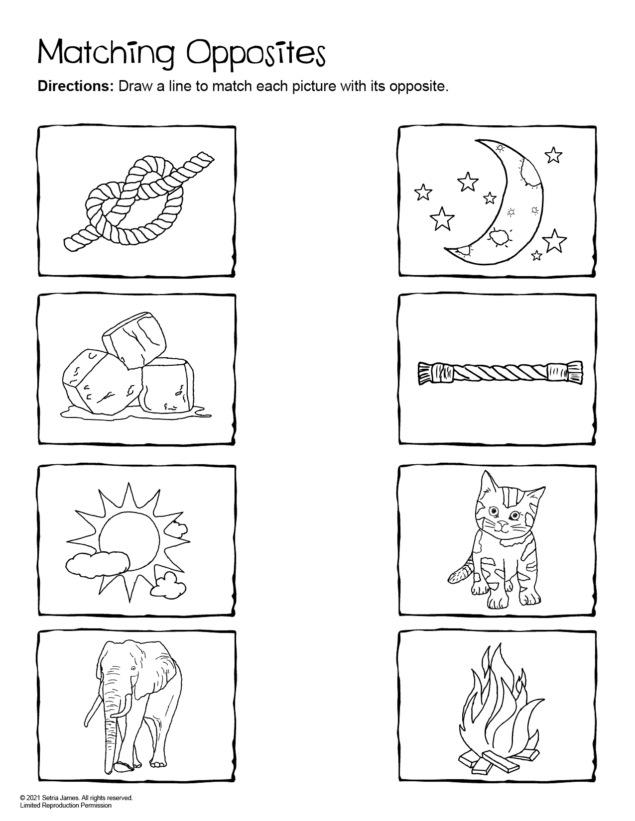 Free Printable Worksheets Opposites Kindergarten - Kindergarten Worksheets