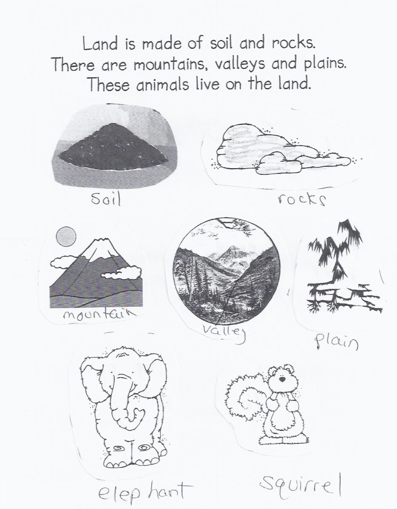 Earth Materials Kindergarten Worksheet - Kindergarten Worksheets