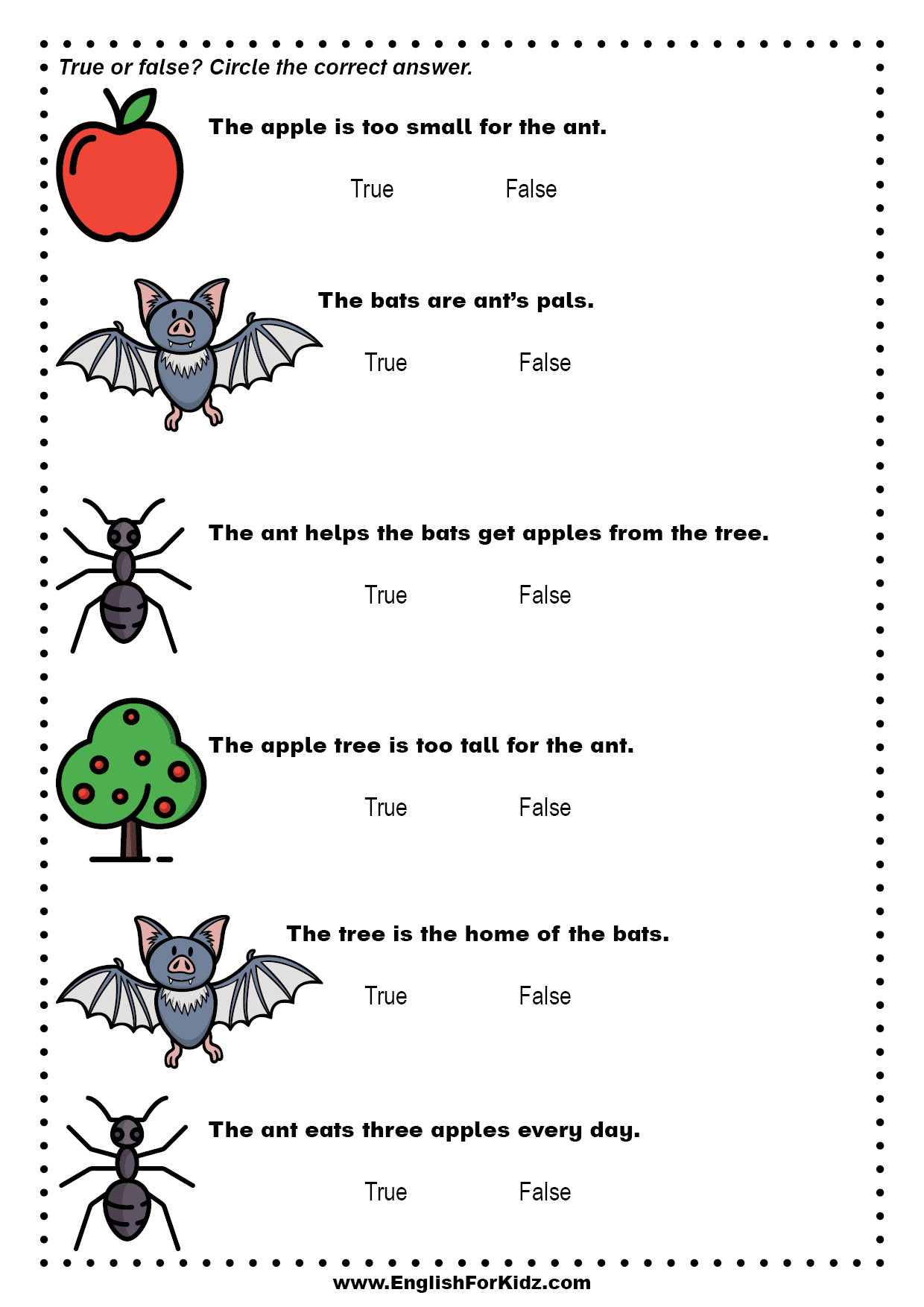 English Reading Practice For Kindergarten - Kindergarten Worksheets