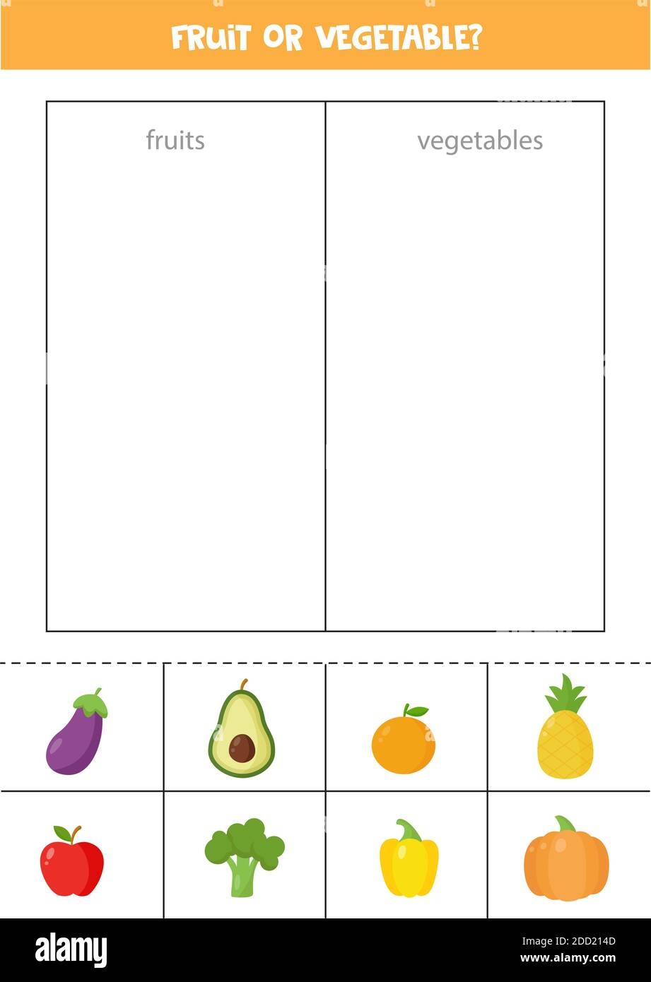 Fruits Exercises For Kindergarten - Kindergarten Worksheets