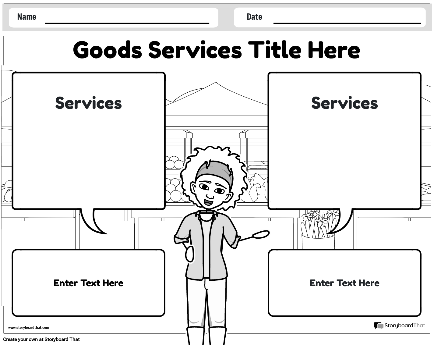 Goods And Services Kindergarten Worksheet - Kindergarten Worksheets