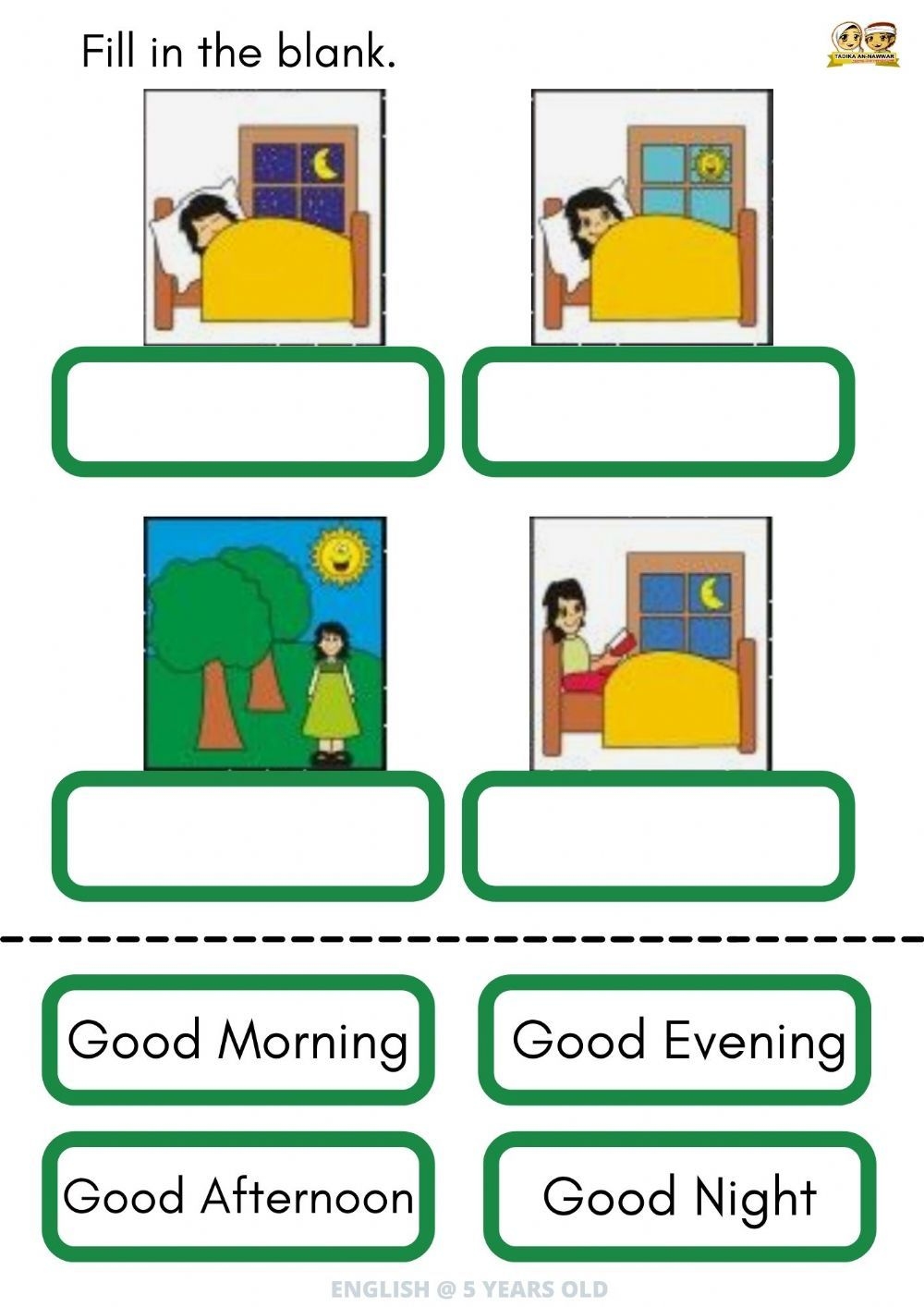 Greetings Worksheet For Kindergarten - Kindergarten Worksheets