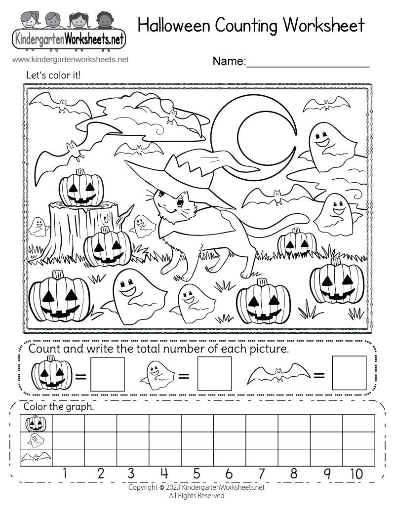 Halloween Worksheets Kindergarten Pdf - Kindergarten Worksheets