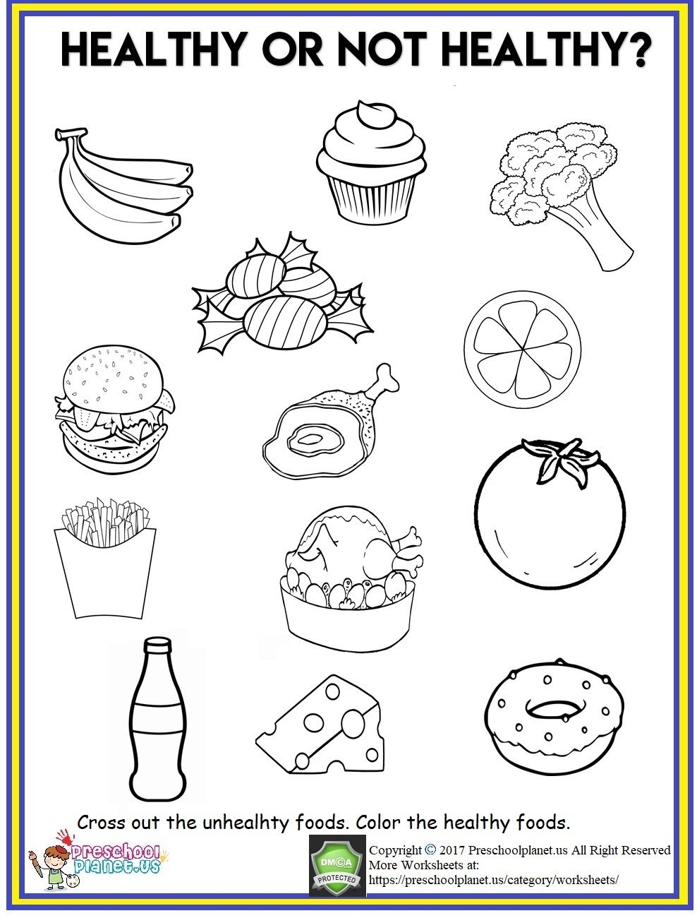 Health Worksheets For Kindergarten - Kindergarten Worksheets