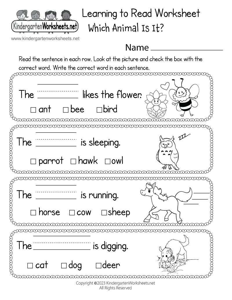 Easy Kindergarten Worksheets Pdf Free Download - Kindergarten Worksheets