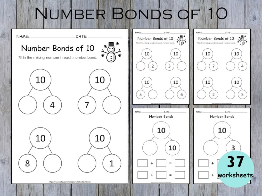 Decomposing Numbers Kindergarten Worksheets - Kindergarten Worksheets