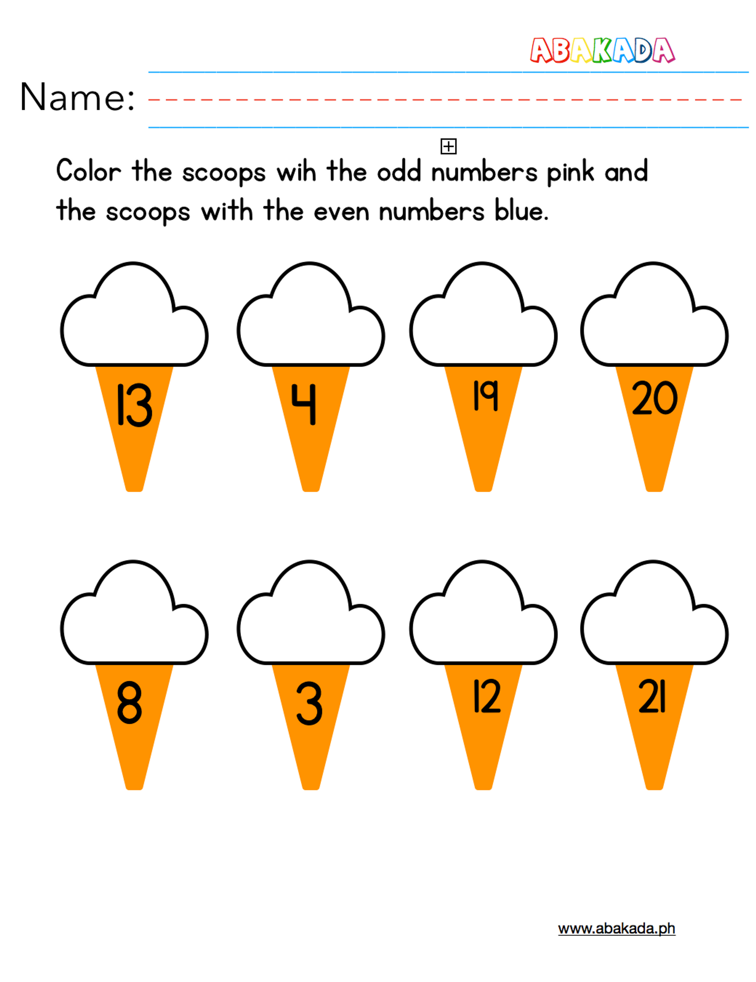 Even Numbers Worksheets For Kindergarten - Kindergarten Worksheets