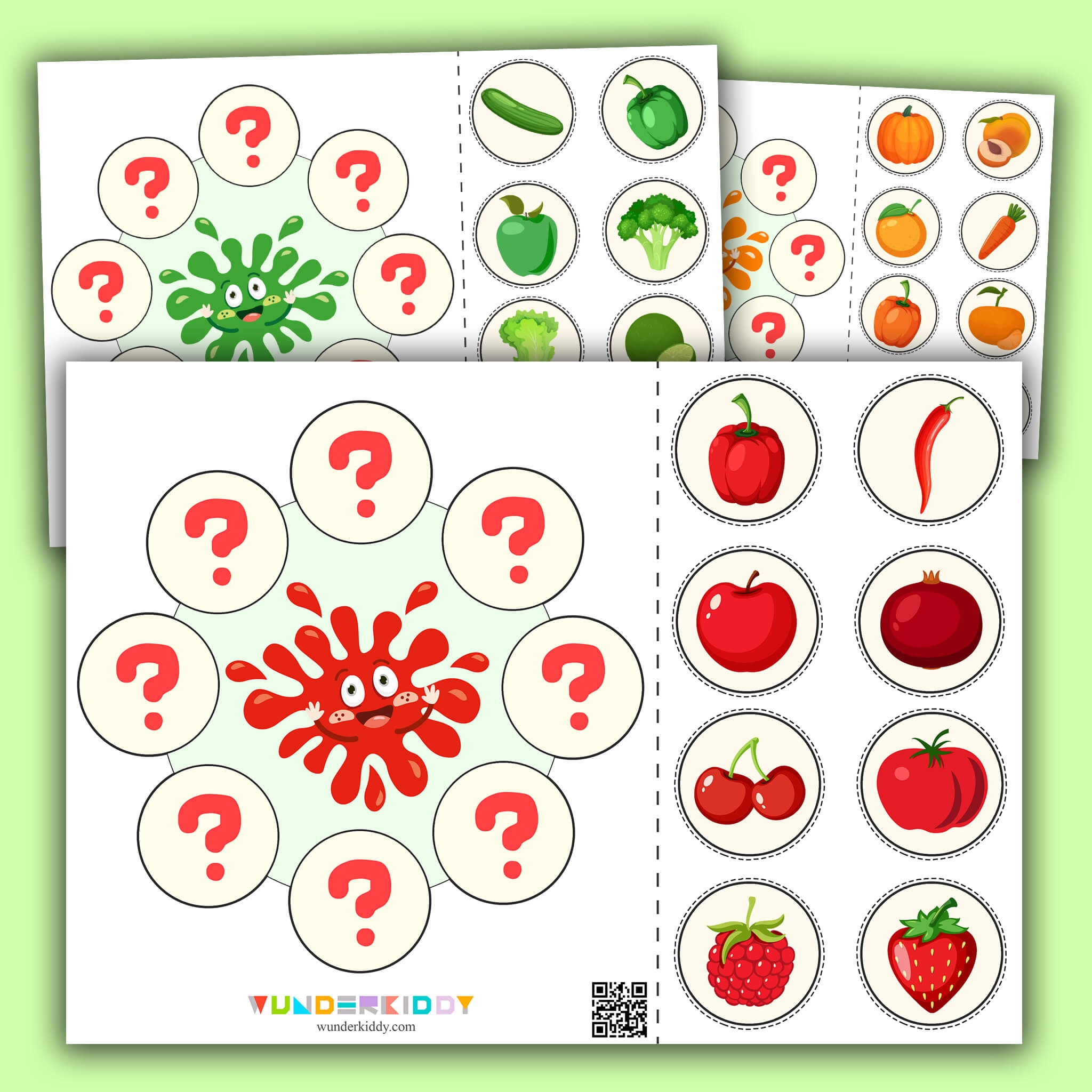 Fruits Vegetables Worksheets Kindergarten - Kindergarten Worksheets