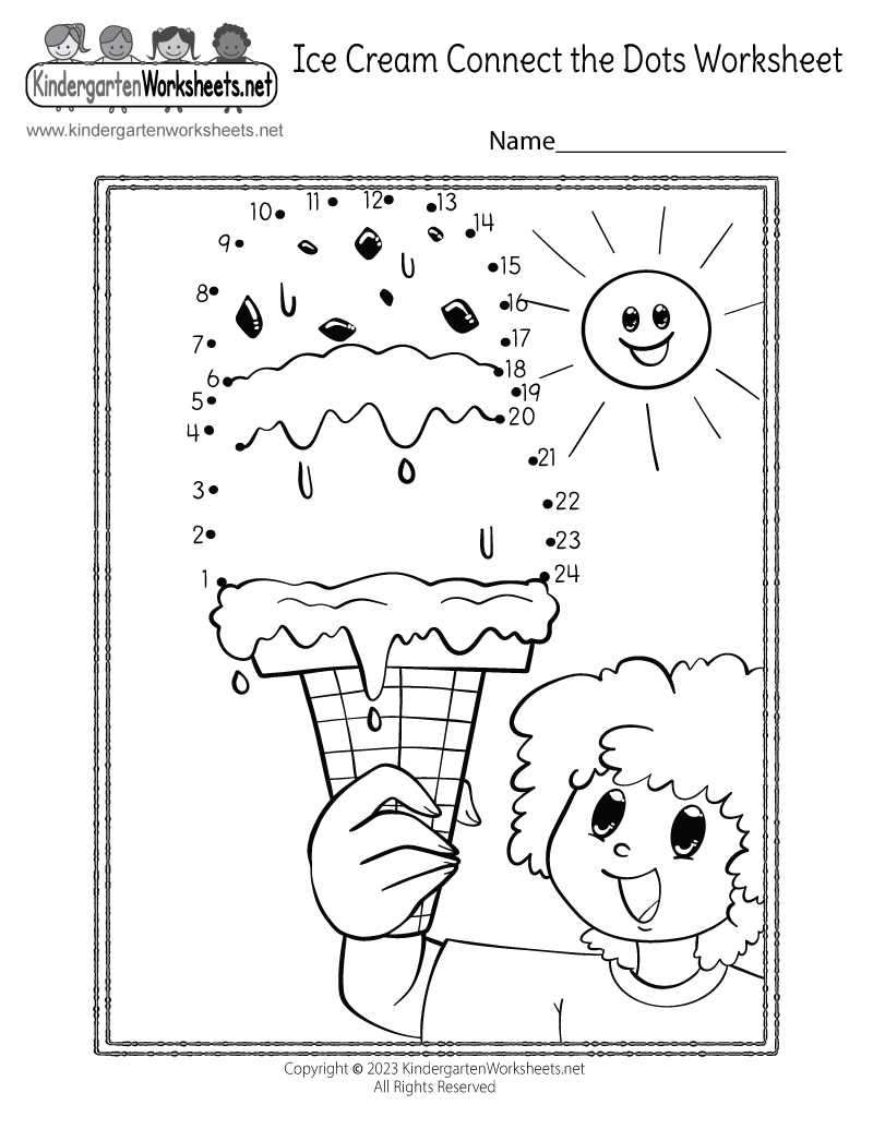 Free Printable Dot To Dot Worksheets For Kindergarten Pdf ...