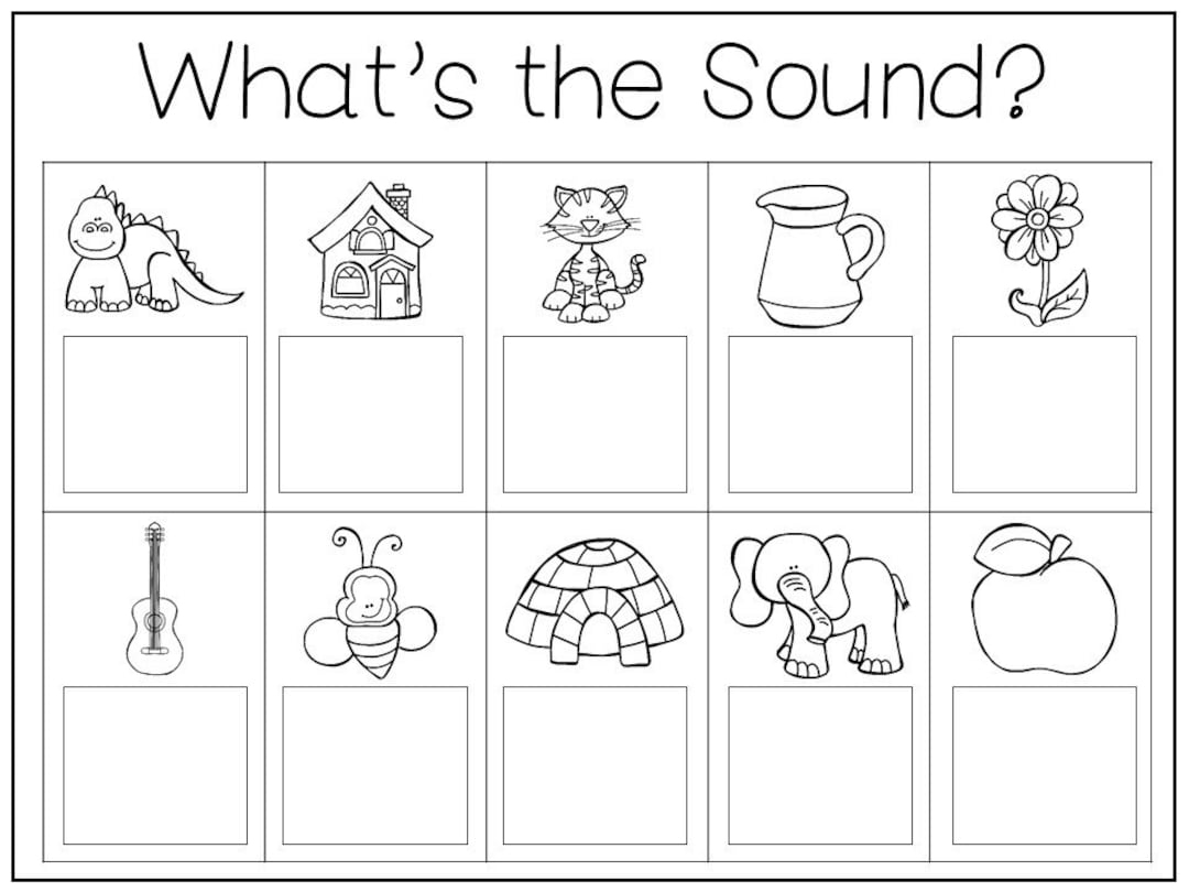 Pre Kindergarten Phonics Worksheets - Kindergarten Worksheets