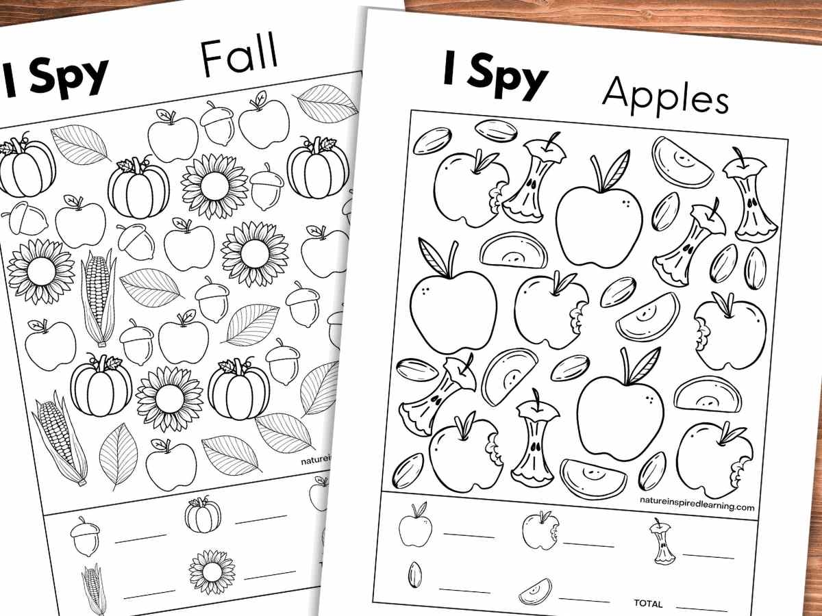 I Spy Worksheets For Kindergarten - Kindergarten Worksheets
