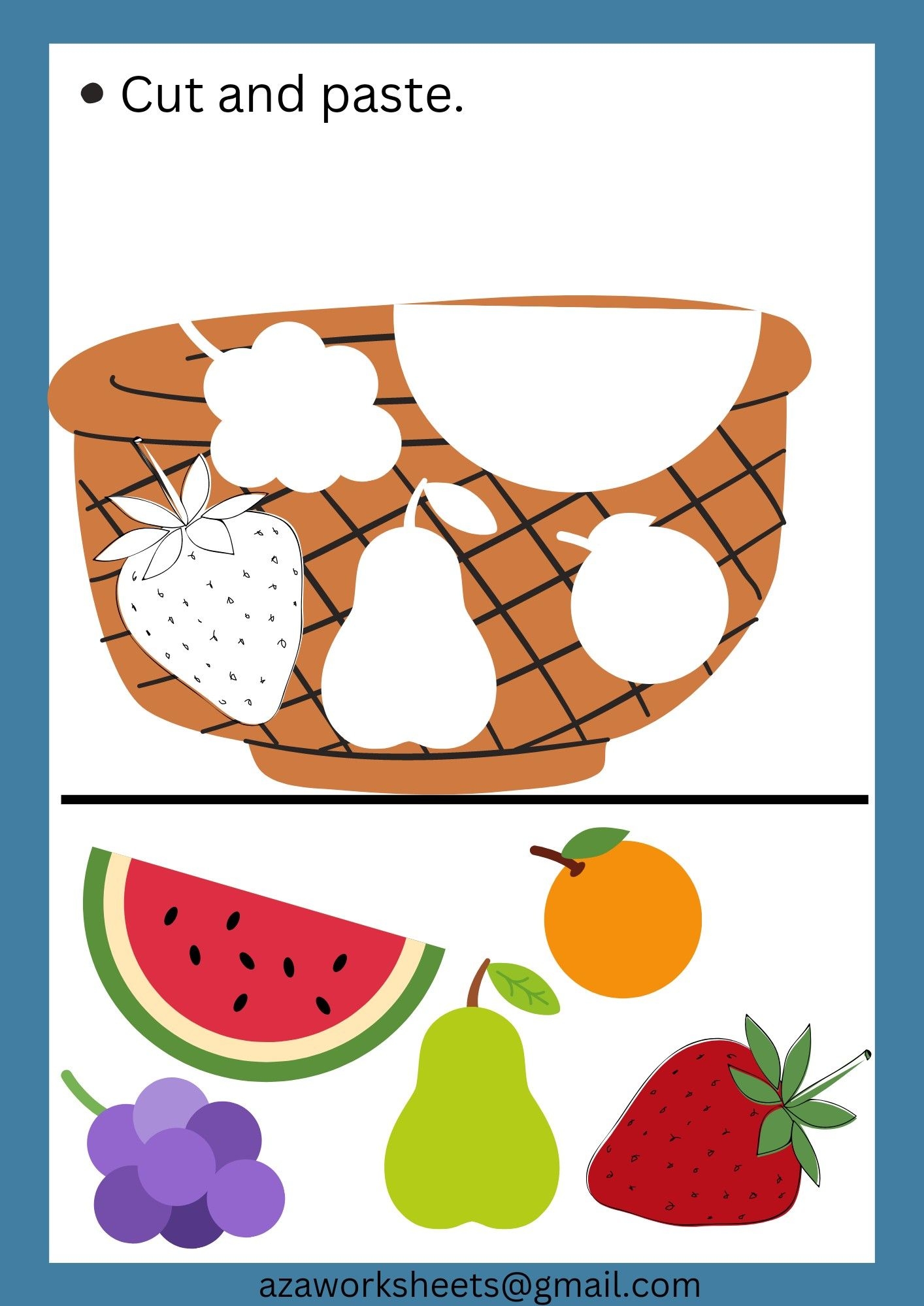 Kindergarten Worksheets Cut And Paste - Kindergarten Worksheets Kindergarten Worksheets Cut And Paste - Kindergarten Worksheets