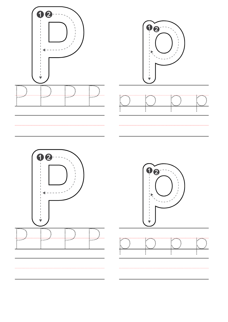 Kindergarten Letter P Worksheets - Kindergarten Worksheets