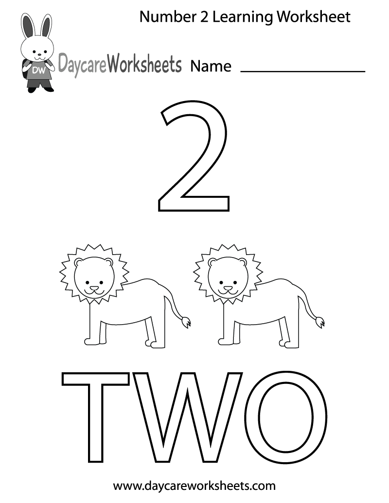 Number Two Worksheets Kindergarten - Kindergarten Worksheets