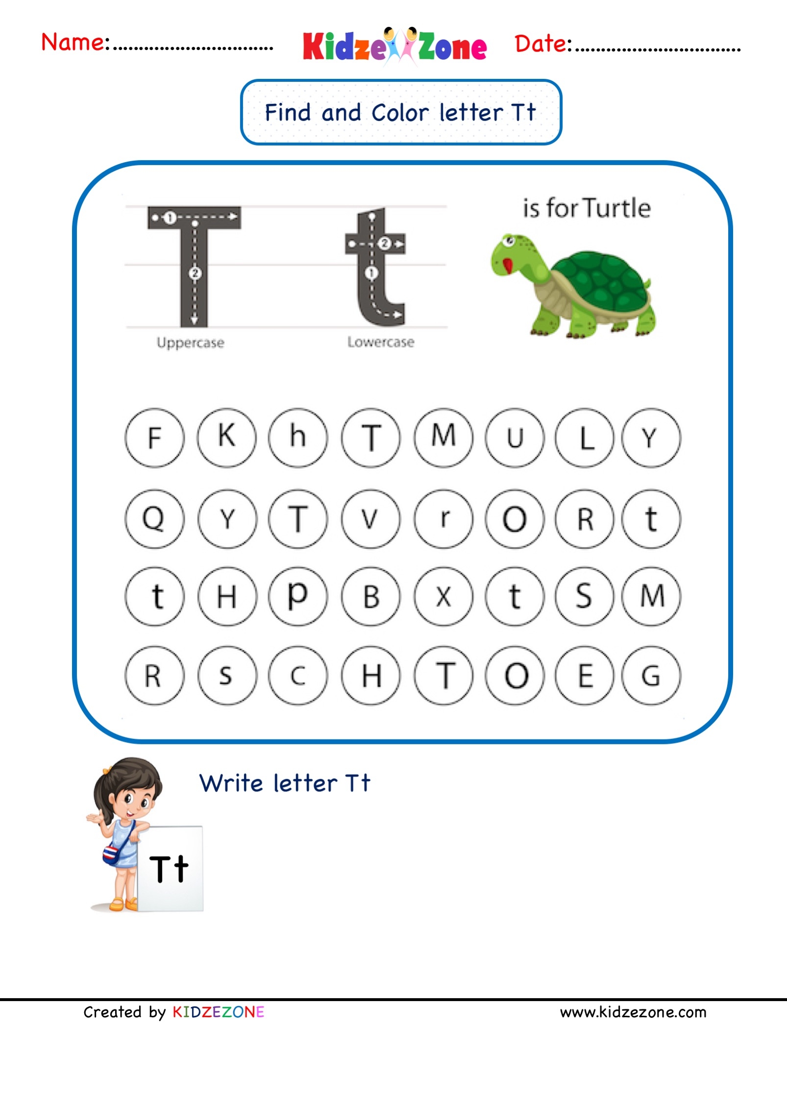 Kindergarten Letter T Worksheets - Kindergarten Worksheets