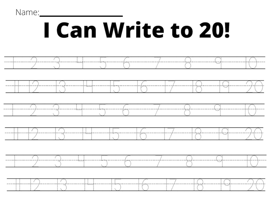 Writing Practice Worksheets For Kindergarten - Kindergarten Worksheets