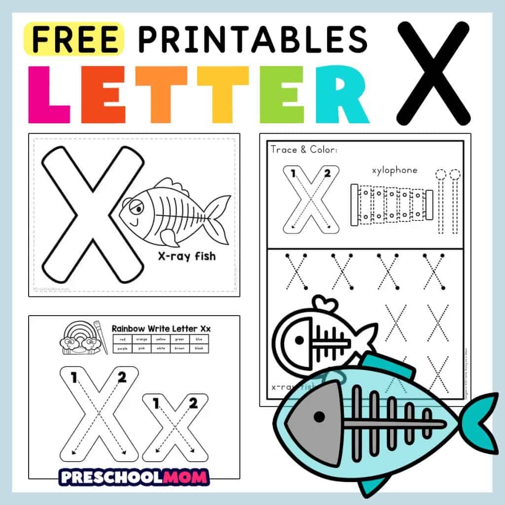 Letter X Kindergarten Worksheets - Kindergarten Worksheets