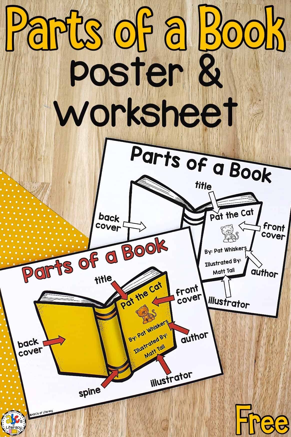 Kindergarten Parts Of A Book Worksheets - Kindergarten Worksheets