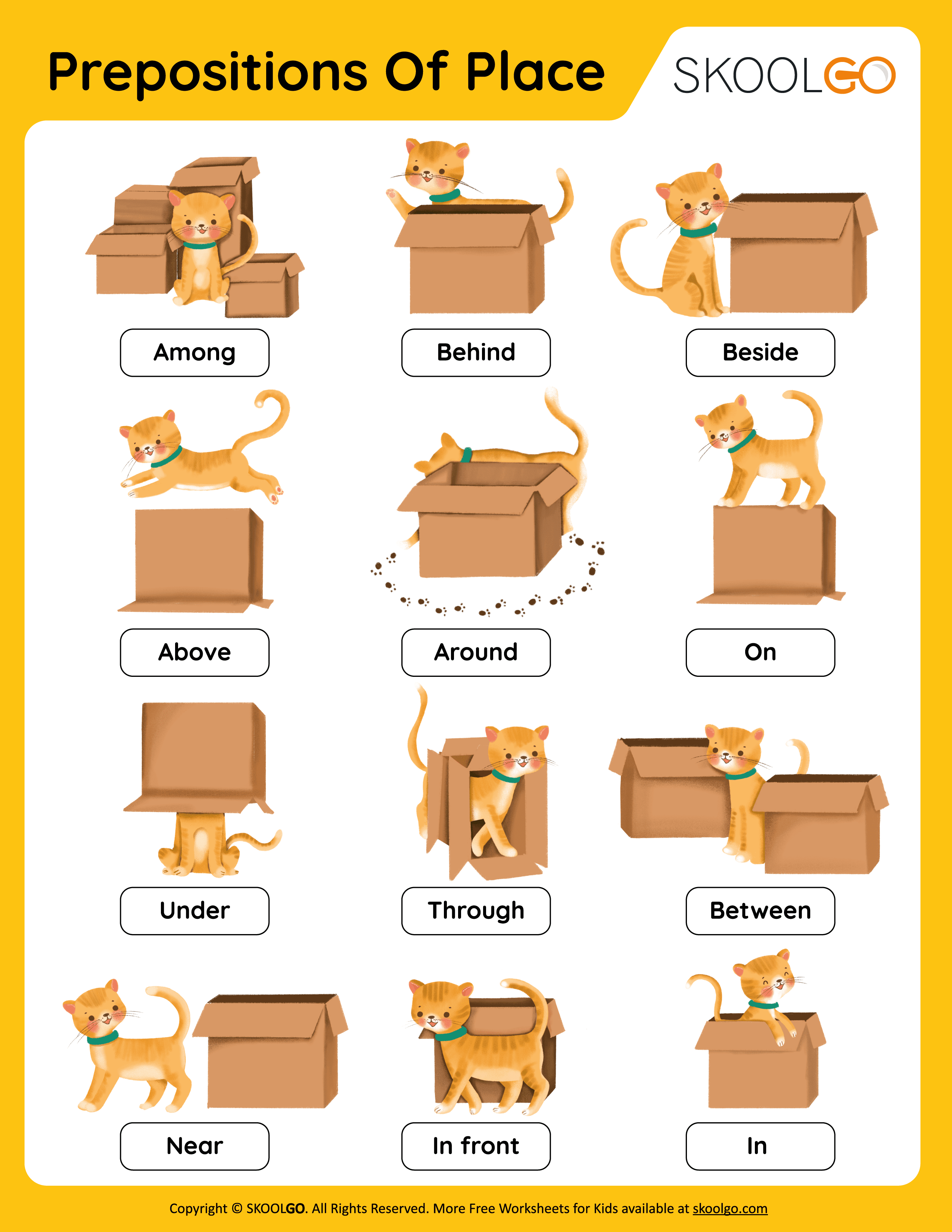 Preposition Worksheets For Kindergarten - Kindergarten Worksheets
