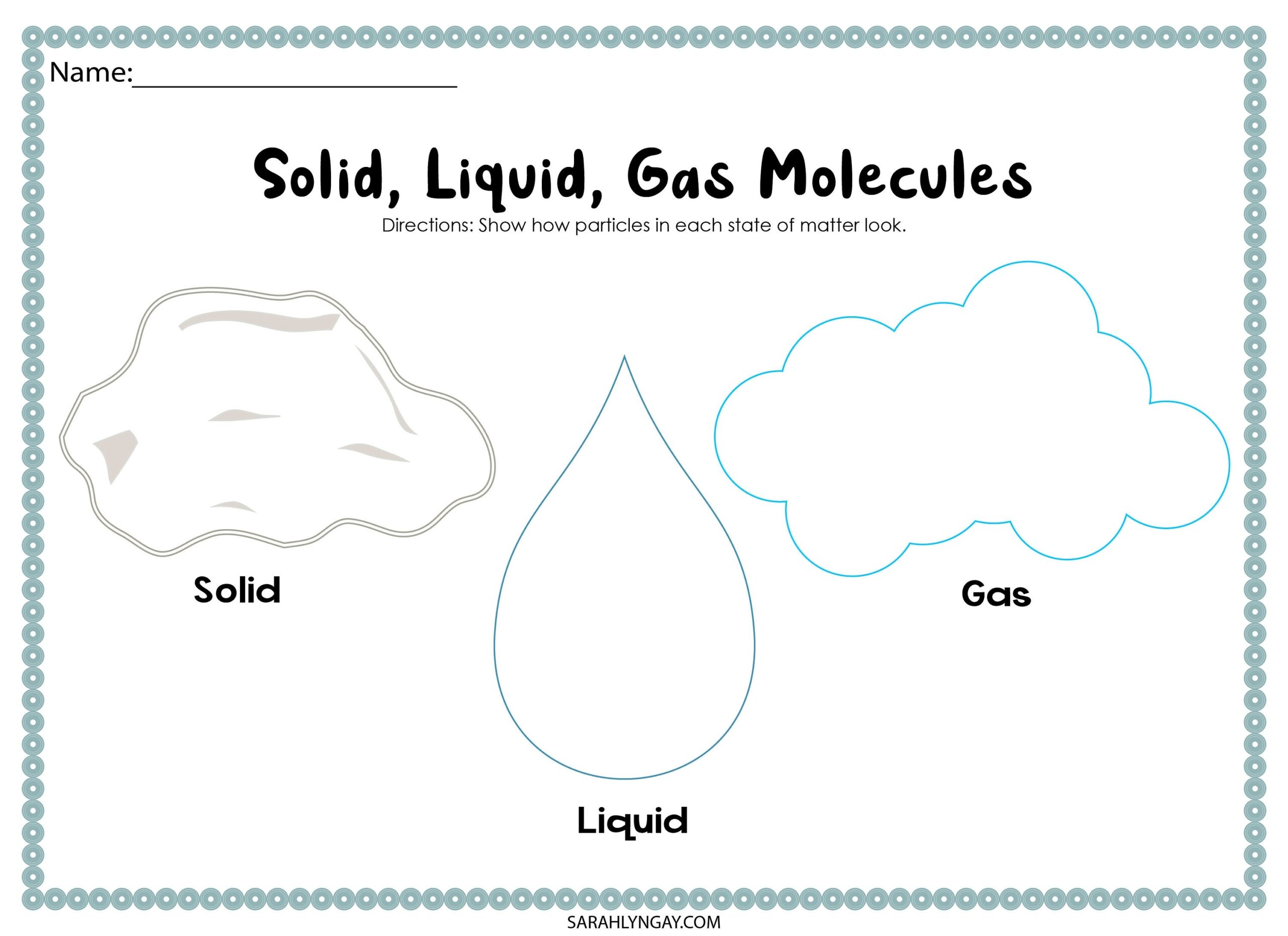Kindergarten Solid Liquid Gas Worksheets - Kindergarten Worksheets
