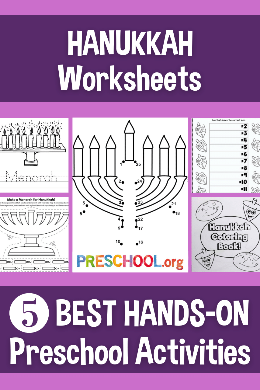Hanukkah Worksheets For Kindergarten - Kindergarten Worksheets