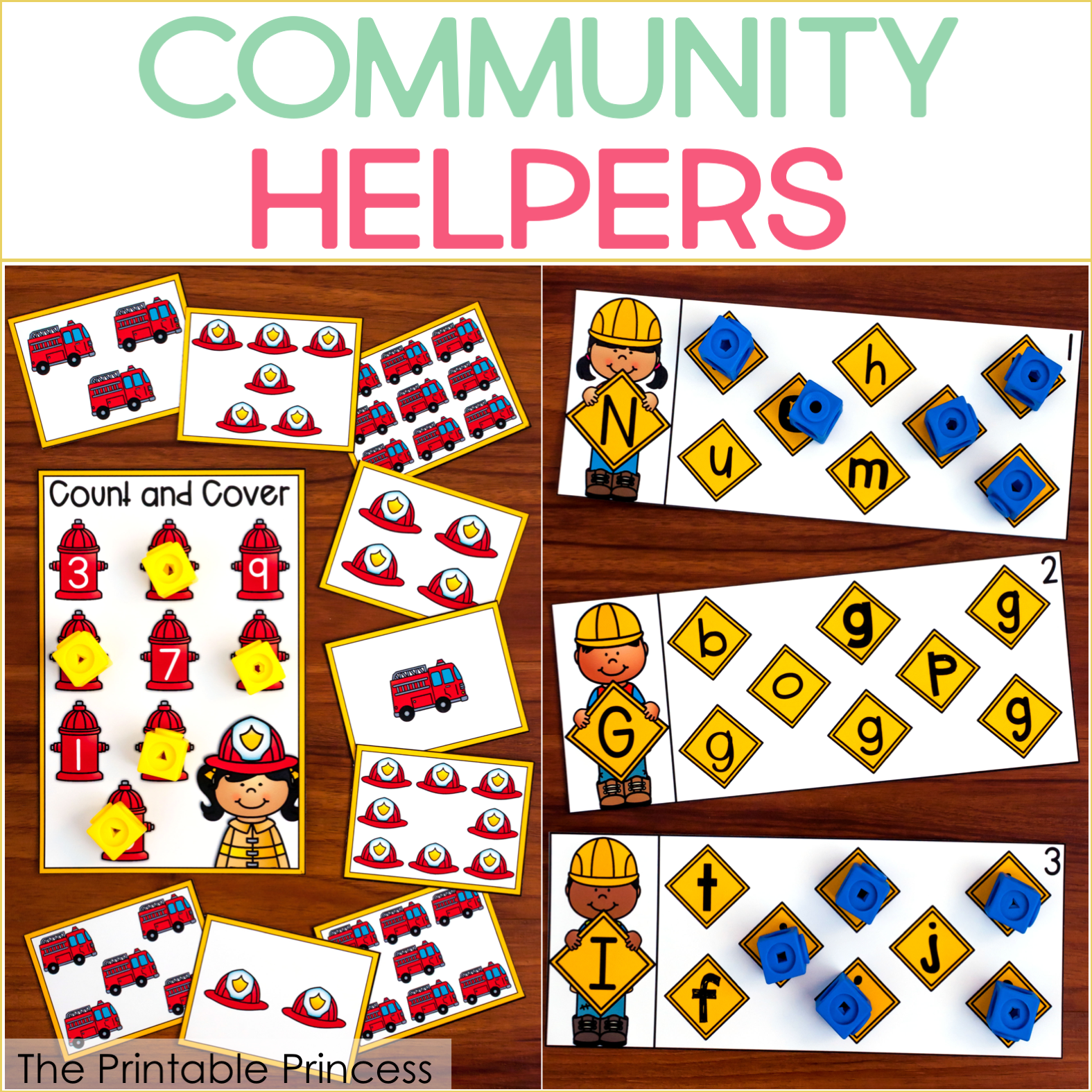 Community Helpers Activity For Kindergarten - Kindergarten Worksheets