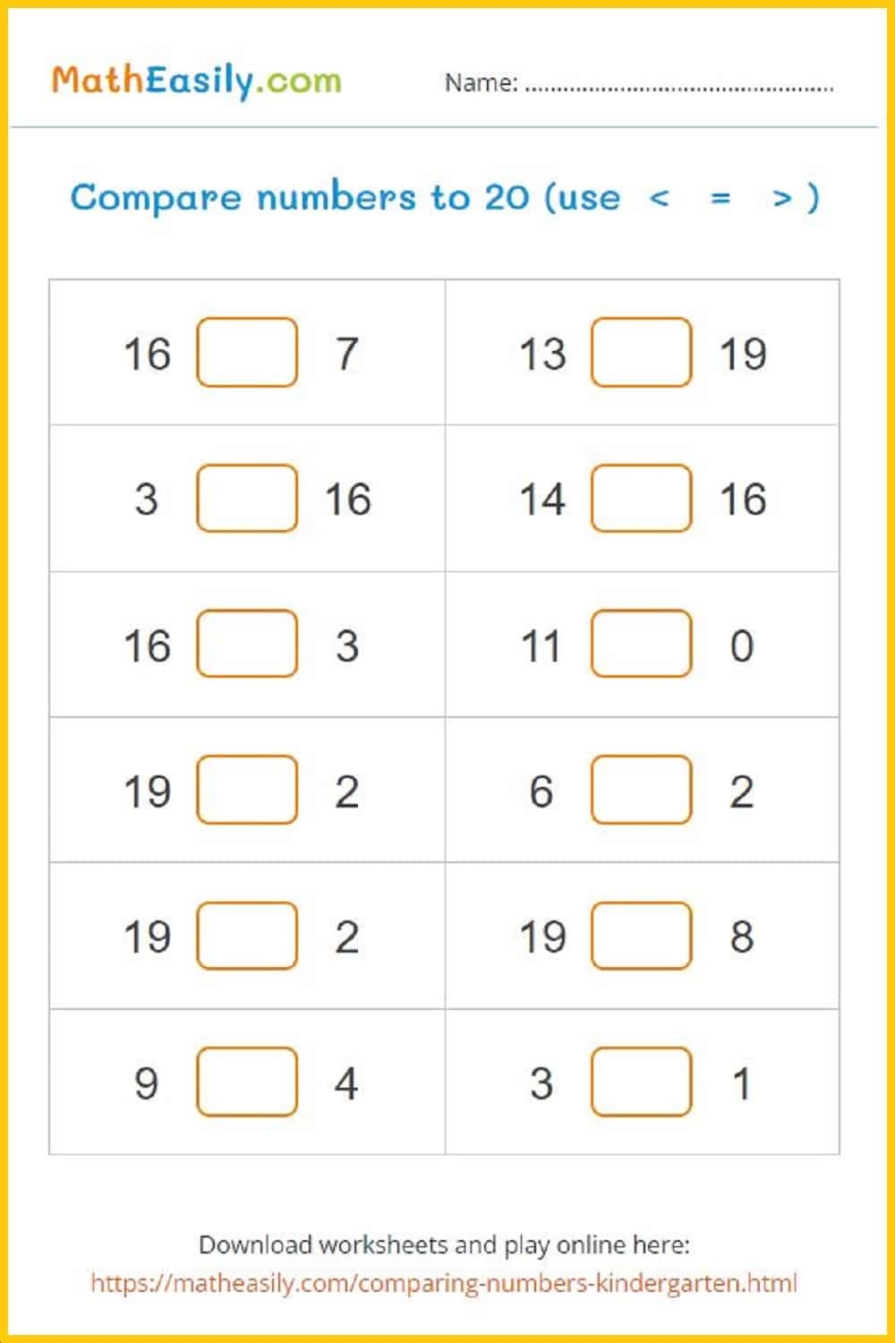 Between Numbers Worksheet For Ukg - Kindergarten Worksheets