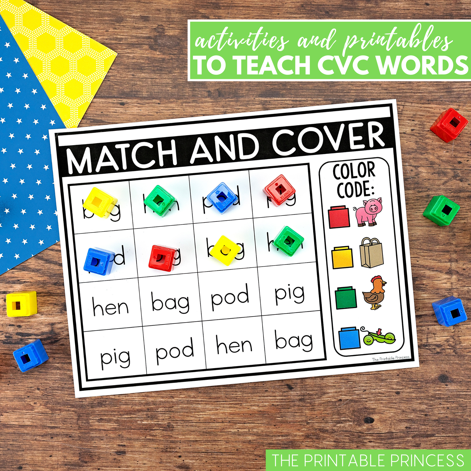Cvc Word Activities For Kindergarten - Kindergarten Worksheets