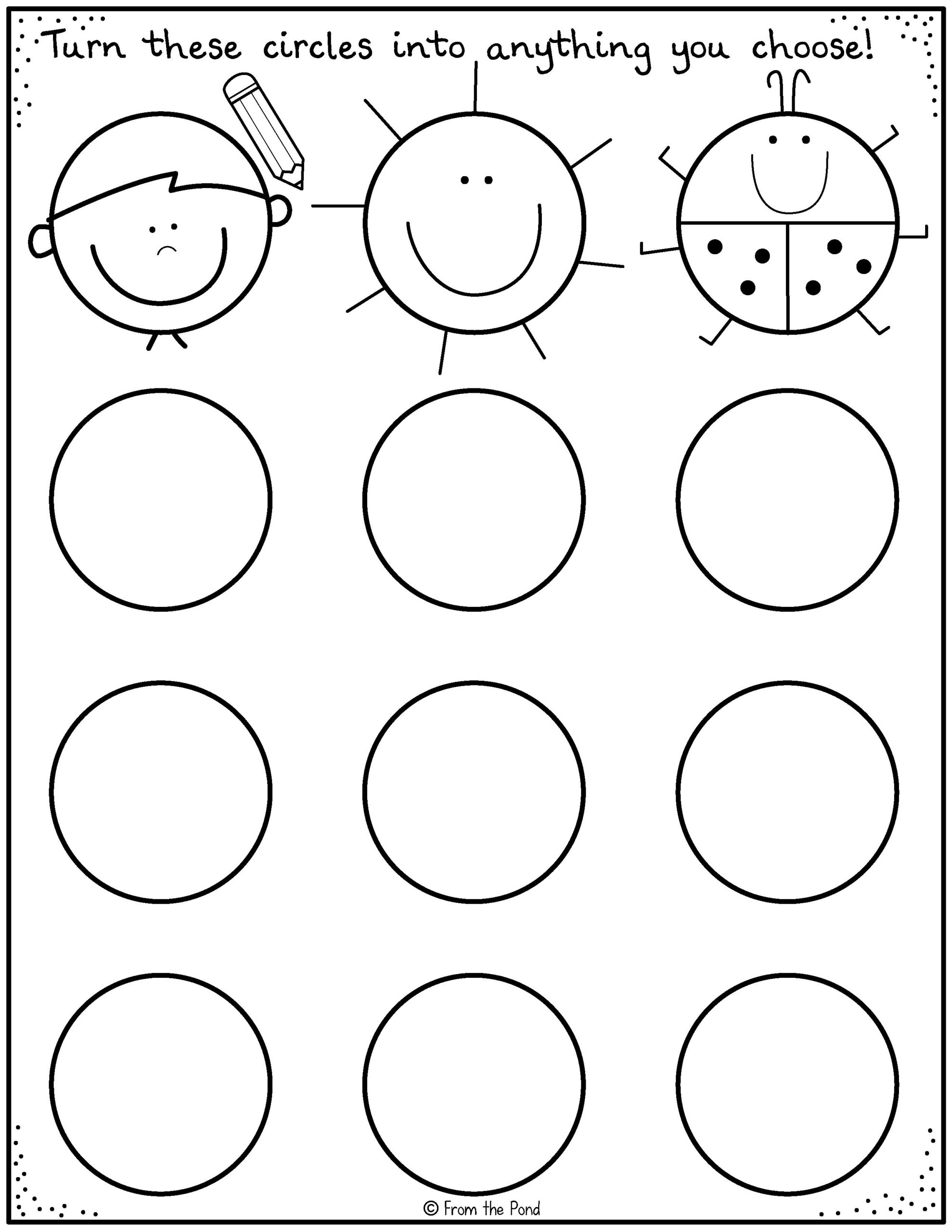 How To Draw Kindergarten Worksheets - Kindergarten Worksheets