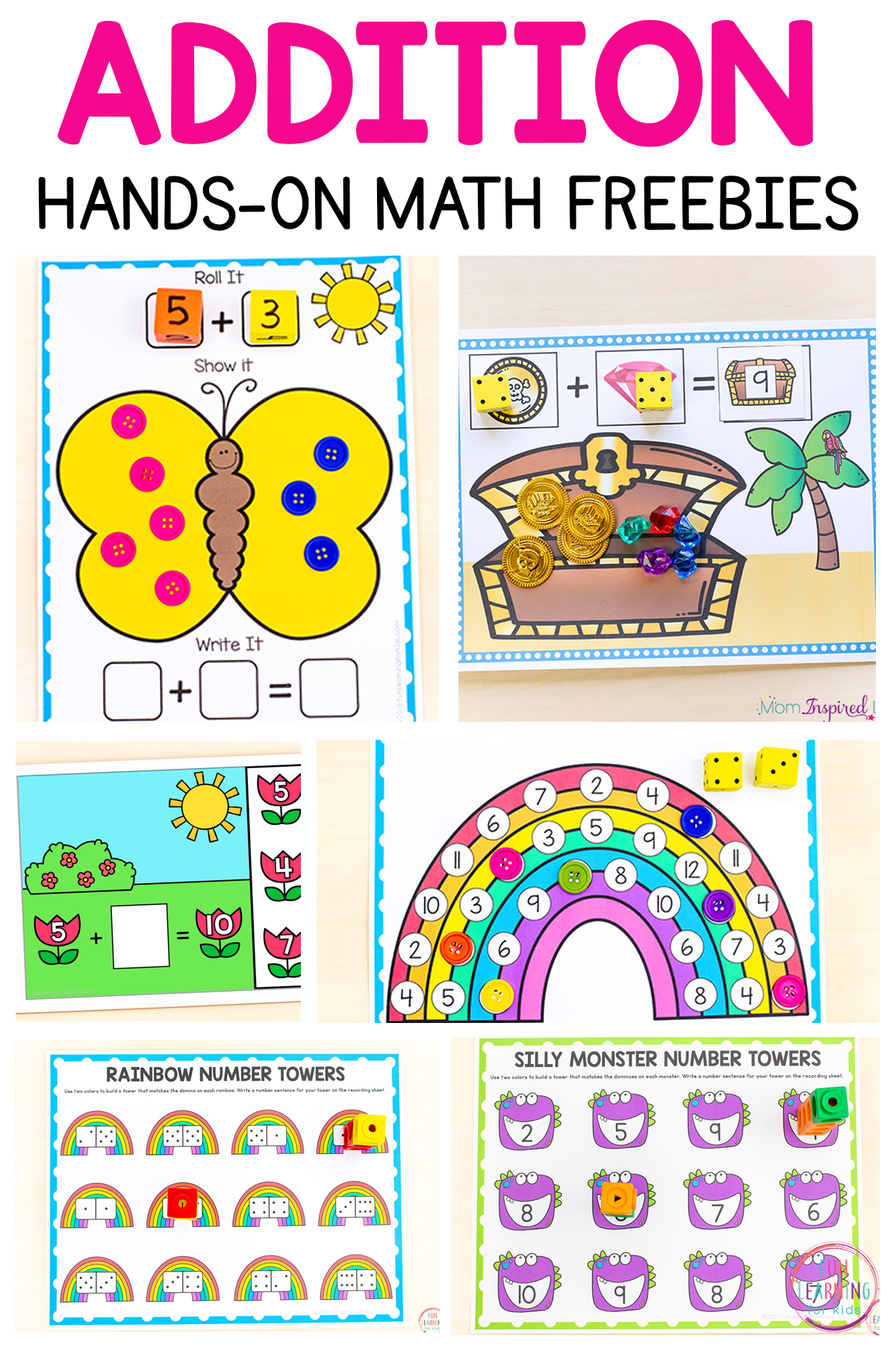 Addition Activities For Kindergarten - Kindergarten Worksheets