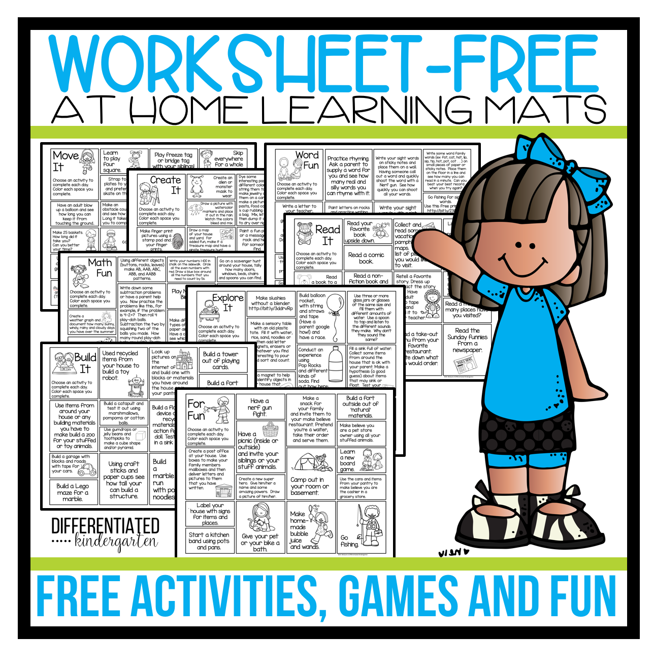 Ideas For Worksheets Activities - Kindergarten Worksheets