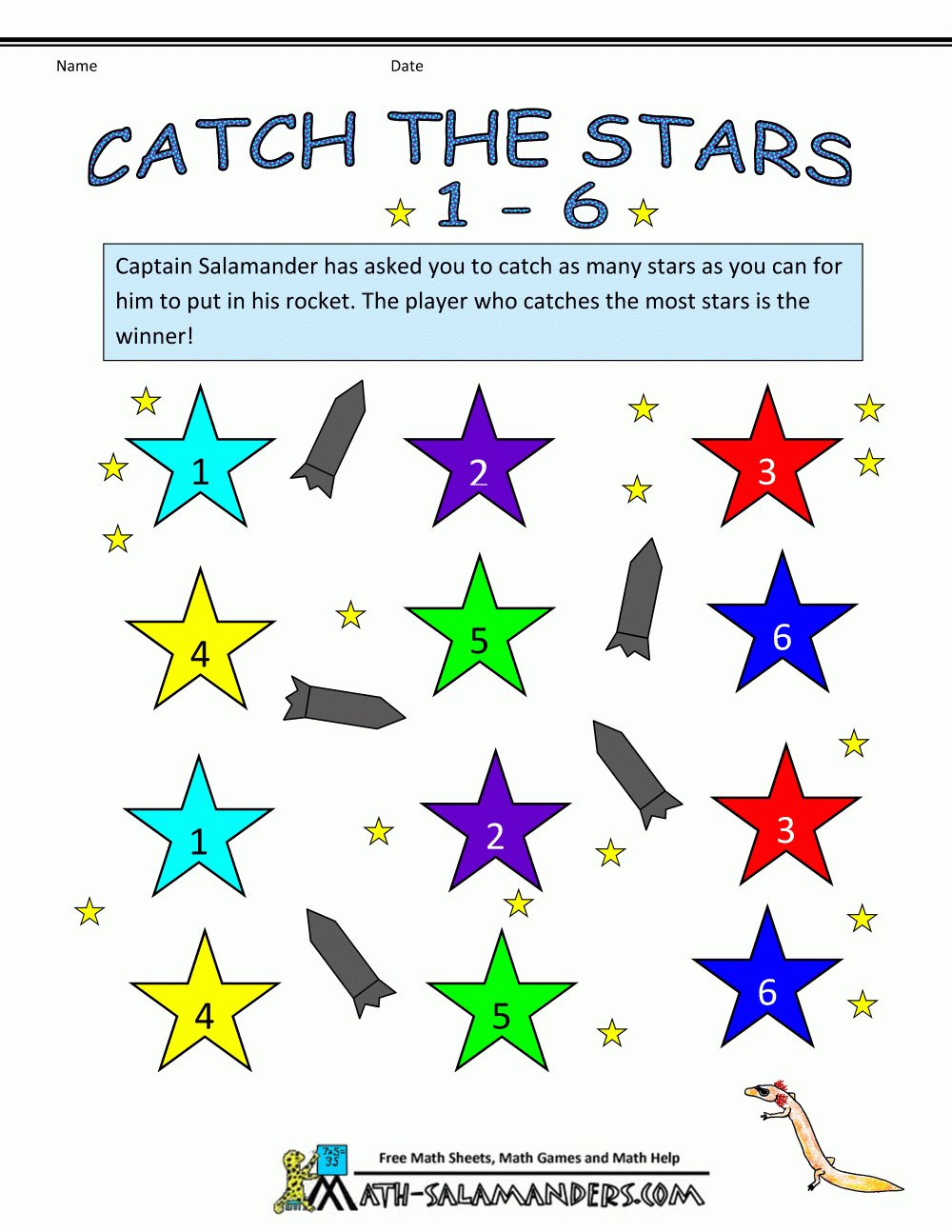 Game Worksheet For Kindergarten - Kindergarten Worksheets