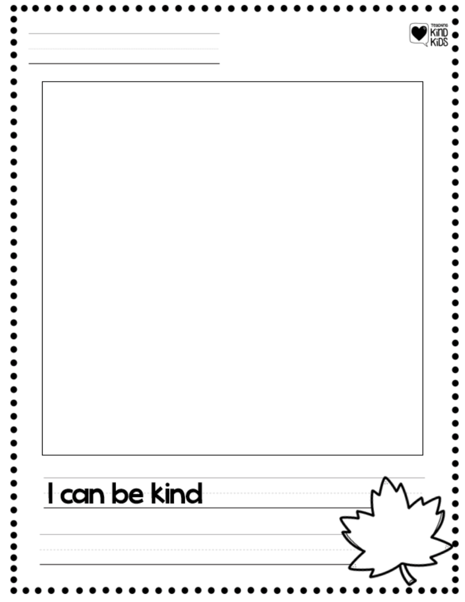 I Can Be Kind Worksheet Kindergarten - Kindergarten Worksheets