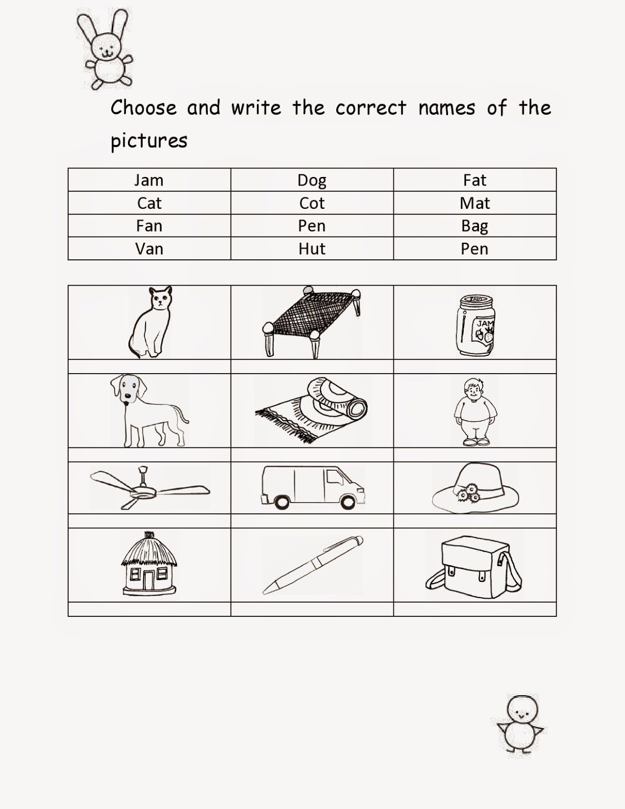 Class Kg Worksheet English - Kindergarten Worksheets