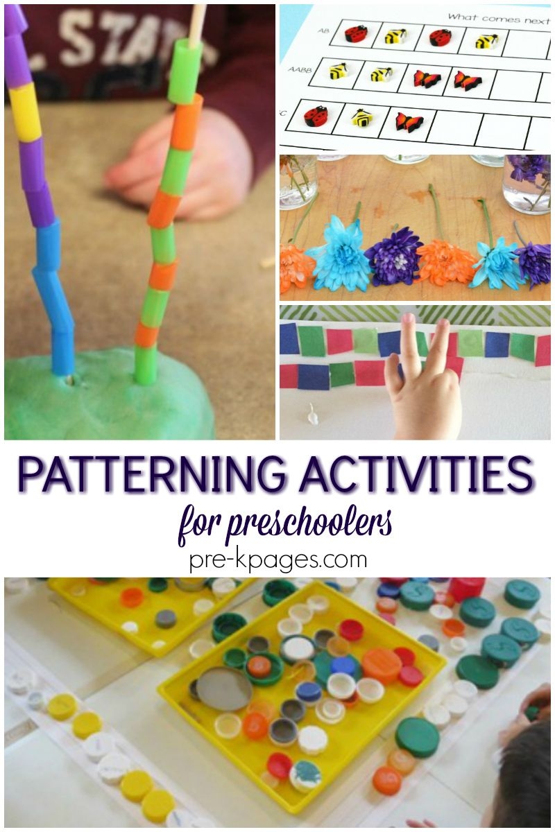 Fun Pattern Activities For Kindergarten - Kindergarten Worksheets