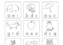 English Reading Worksheet For Ukg - Kindergarten Worksheets