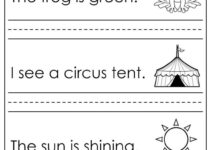 Class Kg 1 English Worksheet - Kindergarten Worksheets