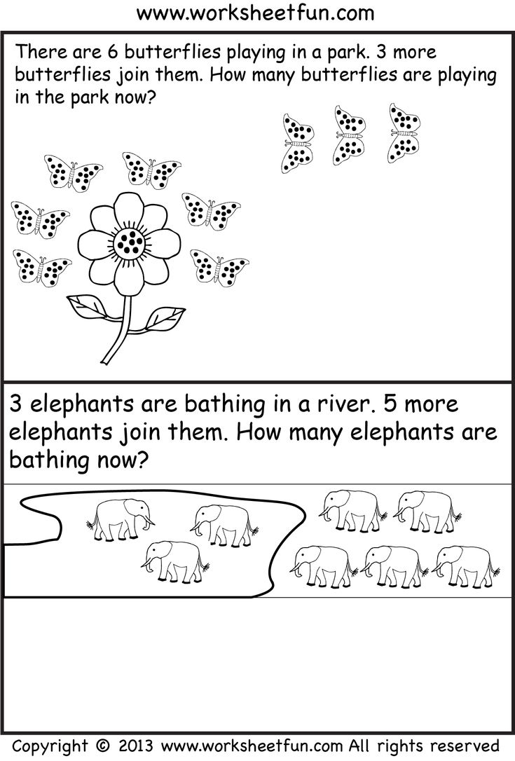 Kindergarten Problem Solving Worksheets - Kindergarten Worksheets