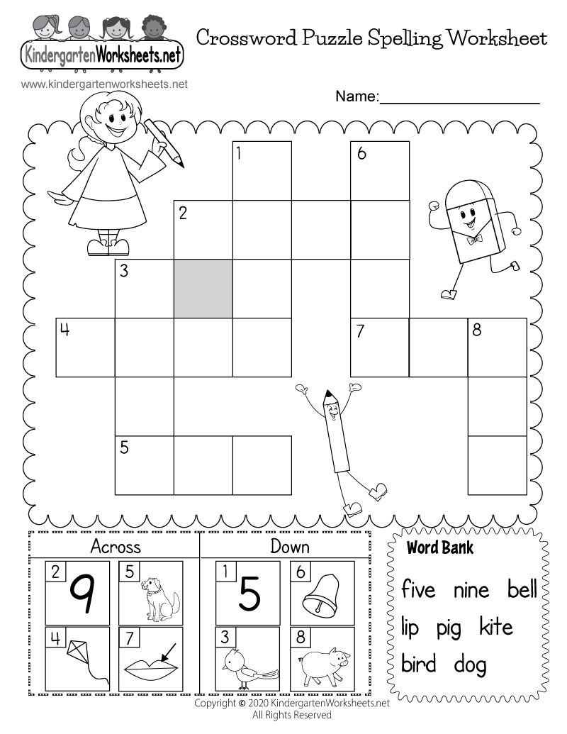 Puzzles For Kindergarten Worksheets - Kindergarten Worksheets