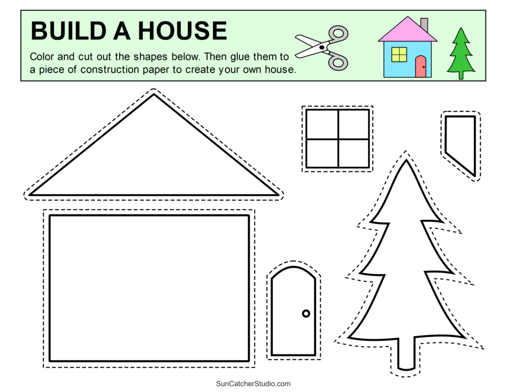 Cut And Paste Kindergarten Worksheets Pdf - Kindergarten Worksheets
