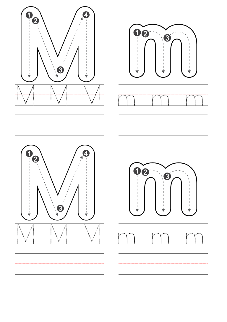 Kindergarten Worksheets Letter M - Kindergarten Worksheets