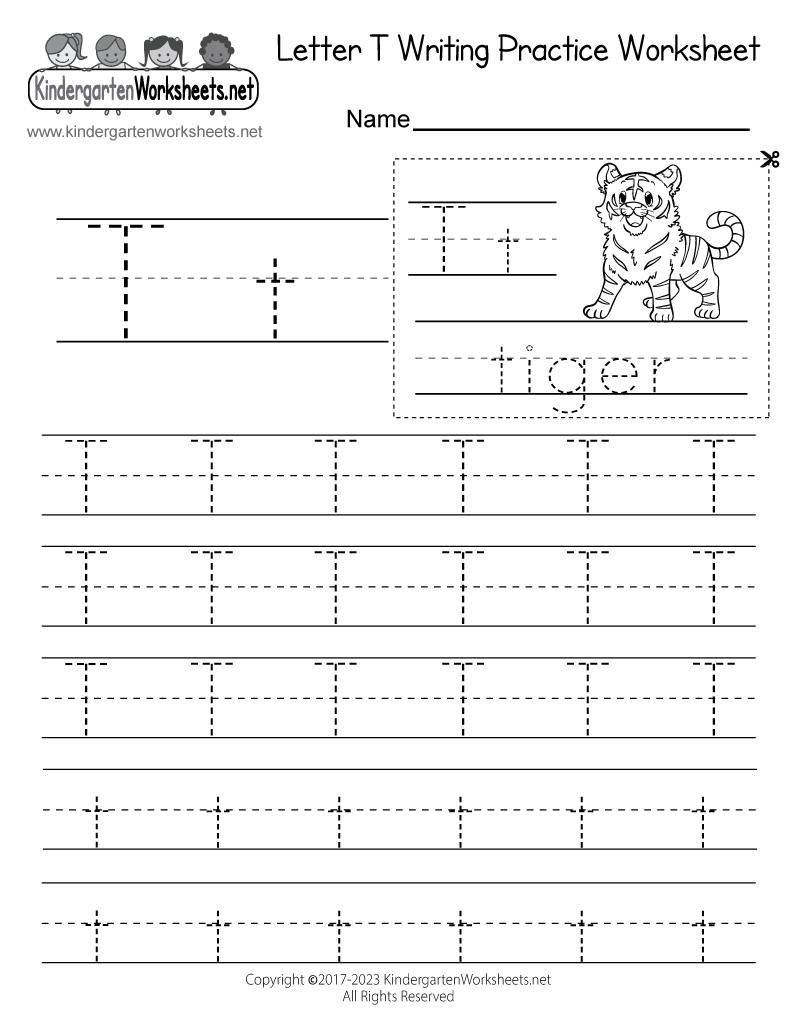 Kindergarten Letter T Worksheets - Kindergarten Worksheets