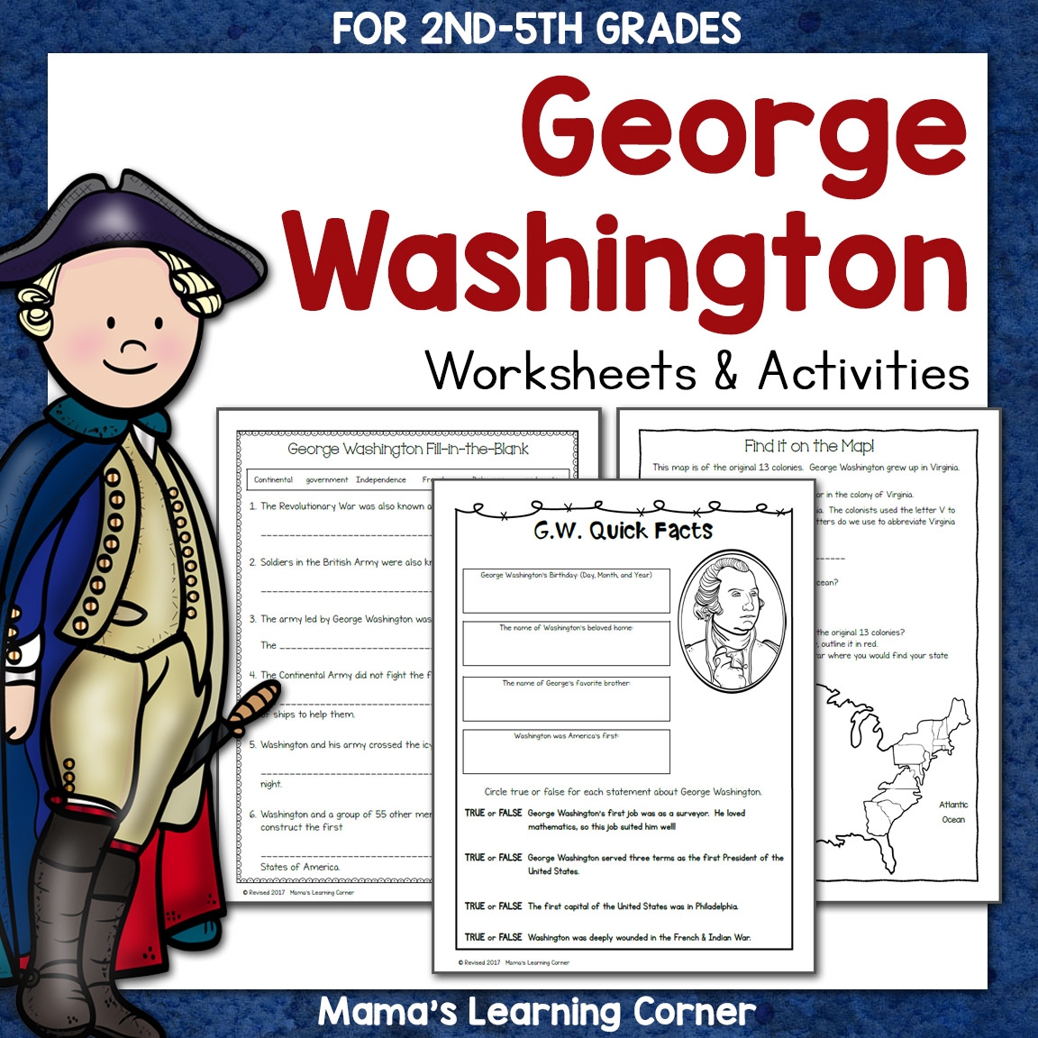 George Washington Worksheets For Kindergarten - Kindergarten Worksheets