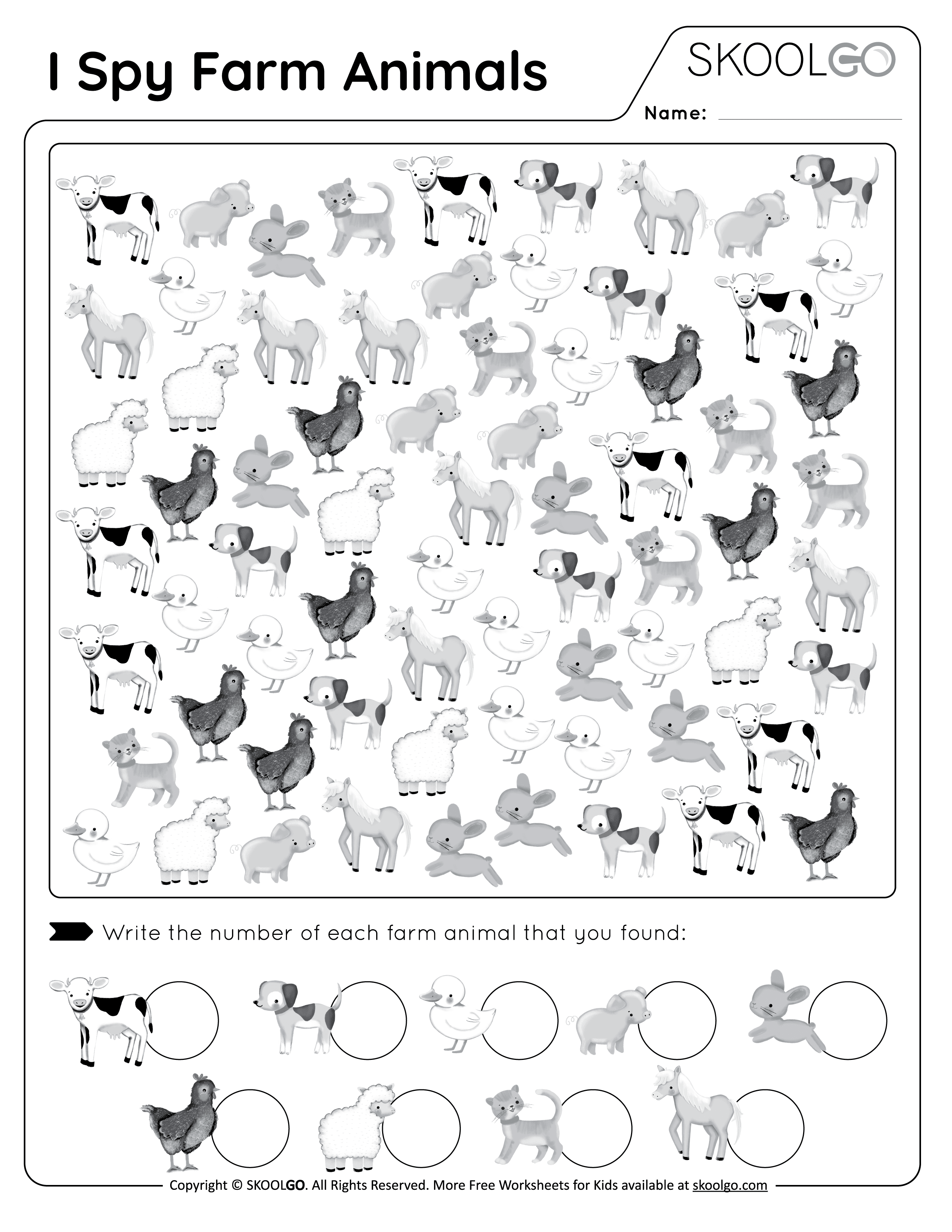 Farm Animals Worksheets Kindergarten - Kindergarten Worksheets