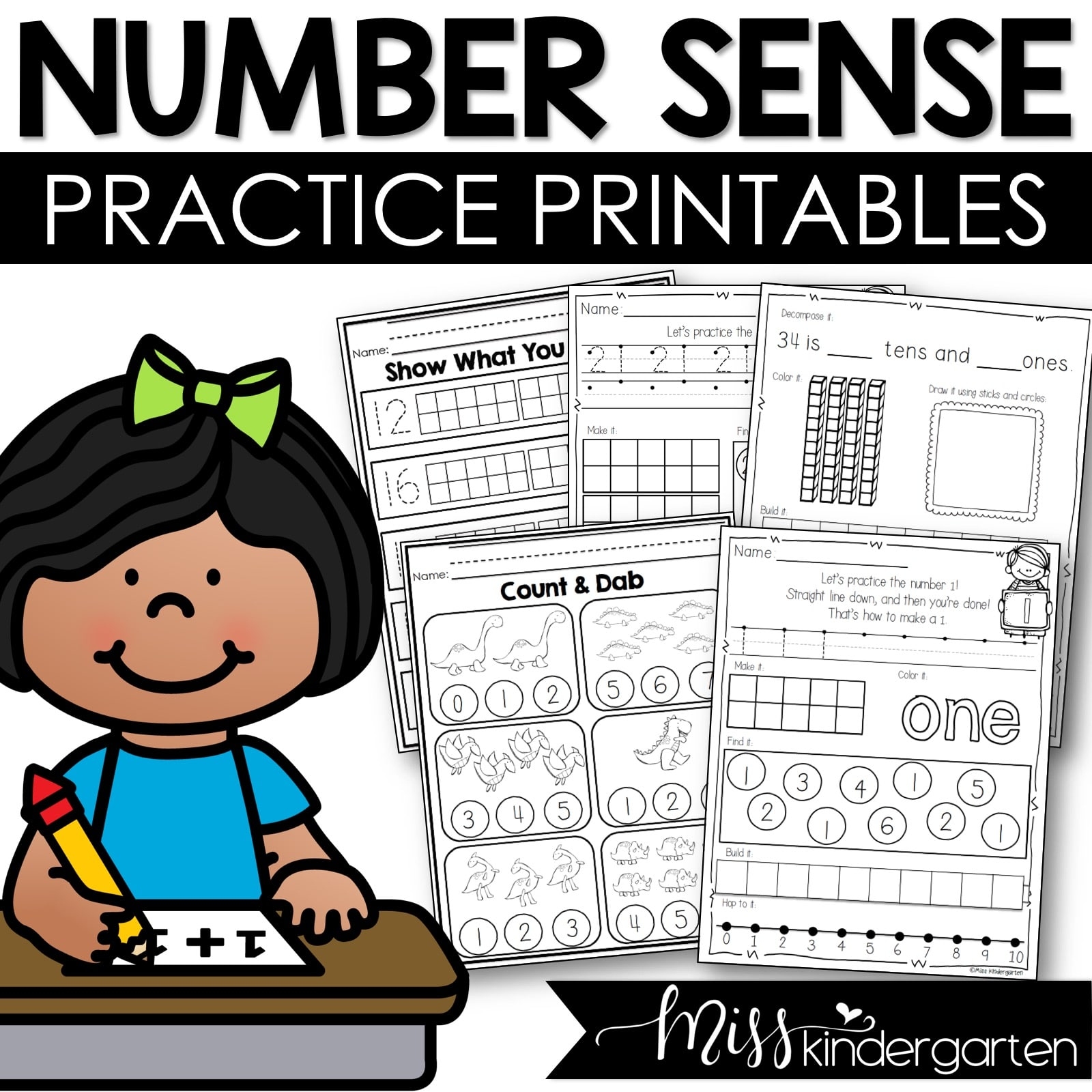 Kindergarten Number Sense Worksheets - Kindergarten Worksheets