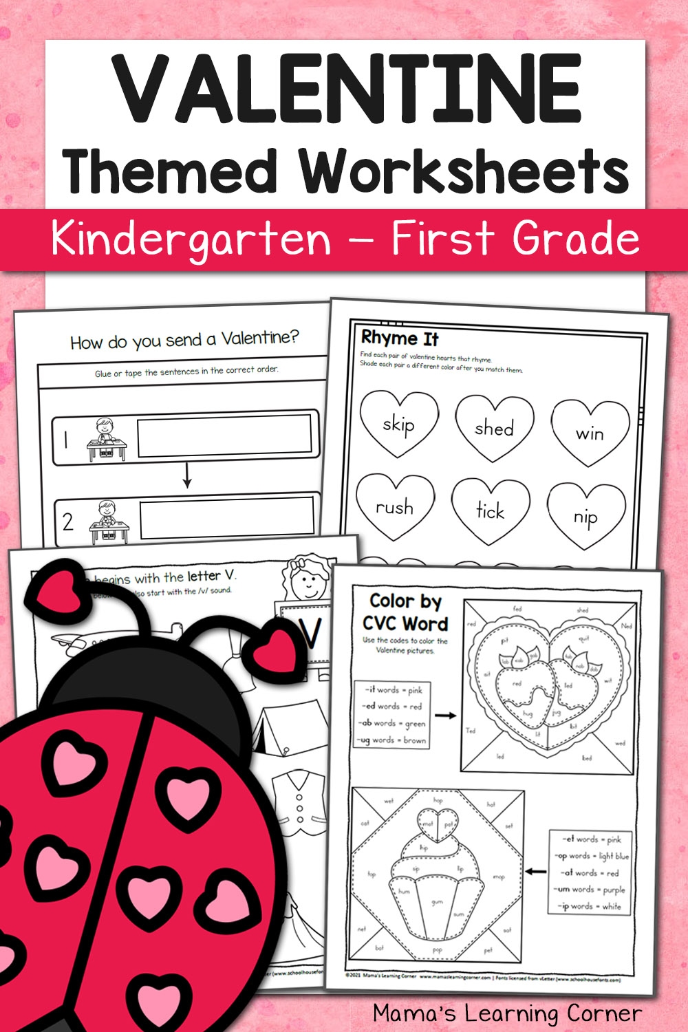 Kindergarten Valentine'S Day Worksheets - Kindergarten Worksheets